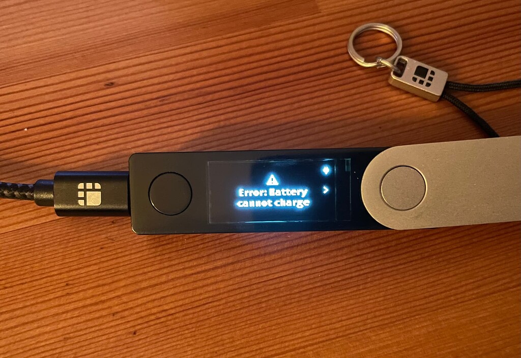 Ledger Error Battery Cannot Charge Fragen Blocktrainer Forum Ledger Error Battery Cannot Charge Fragen Blocktrainer Forum